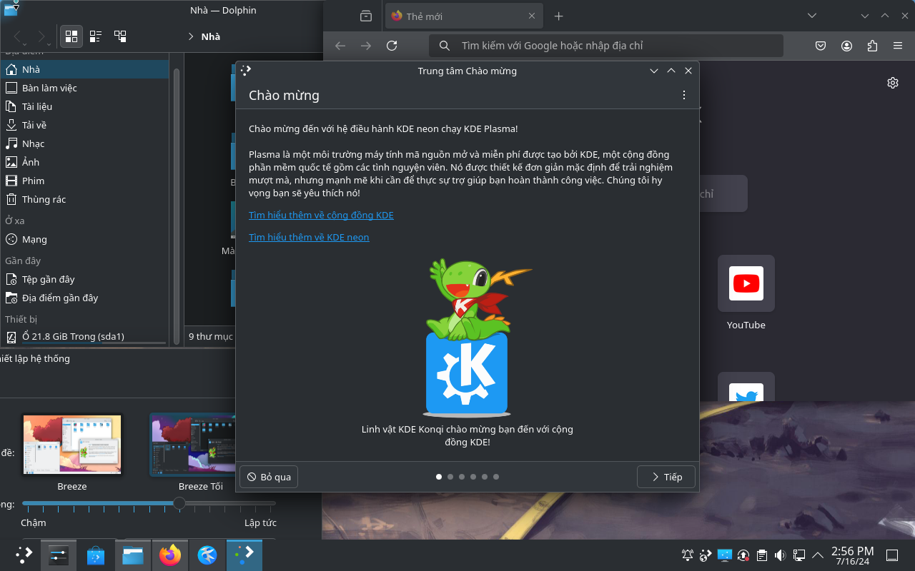 Tình hình Việt hóa KDE